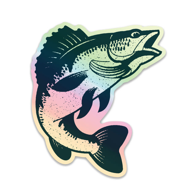 Walleye Holographic Sticker – The Sota Shop